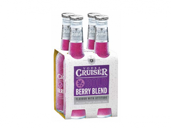 Rượu Trái Cây Vodka Cruiser Bold Berry Blend - Chai 275ml | Chính Hãng