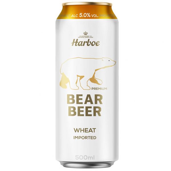 Bia Gấu Wheat Imported, Gấu Trắng Lon 500ml Chính Hãng - Beer House