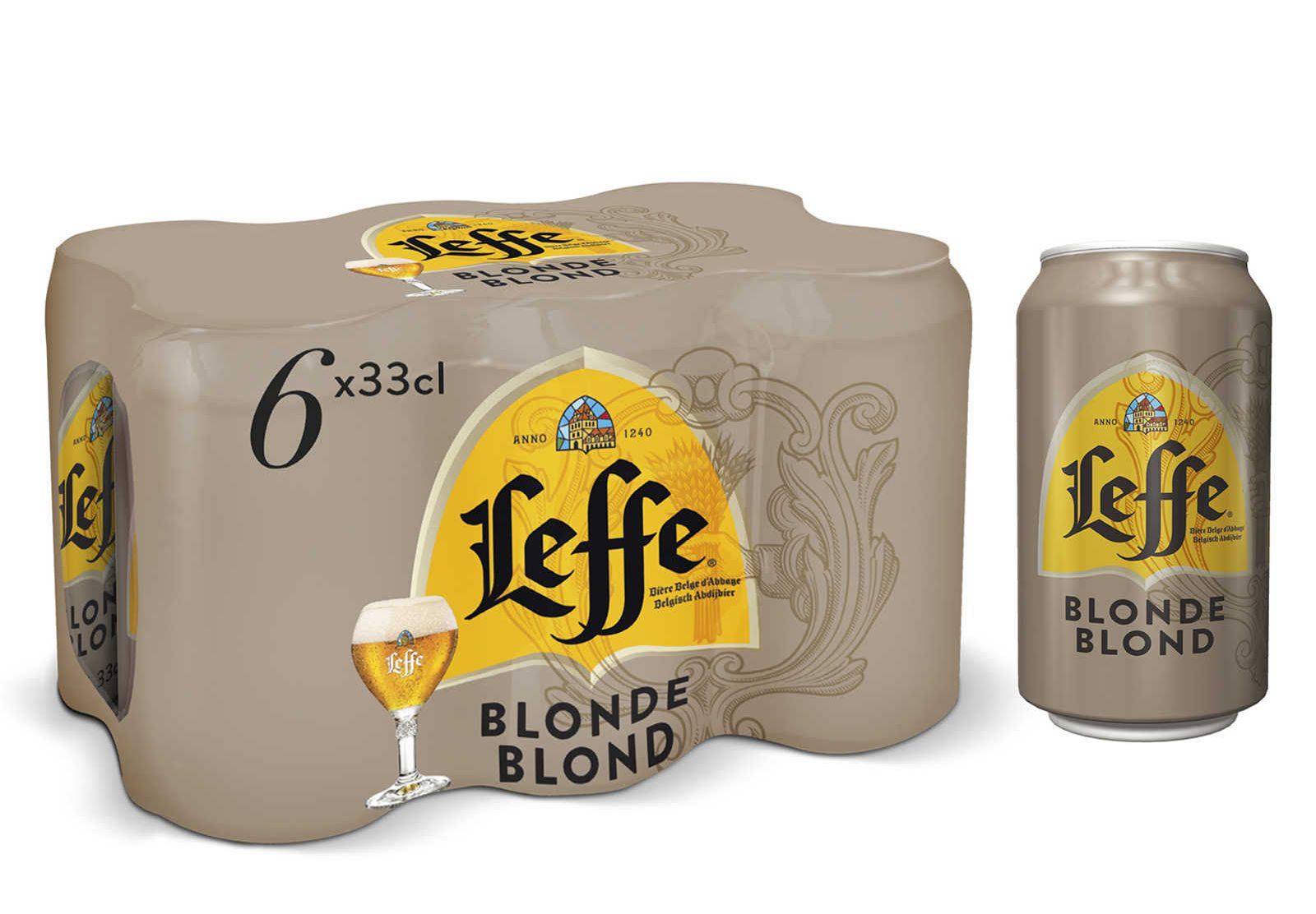 Bia Leffe Vàng Lon 330ml – Thùng 24 Lon | BEER HOUSE