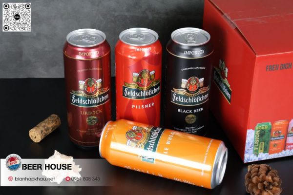Combo Bia Feldschlobchen 4 Loại - 12 Lon 500ml | BEER HOUSE
