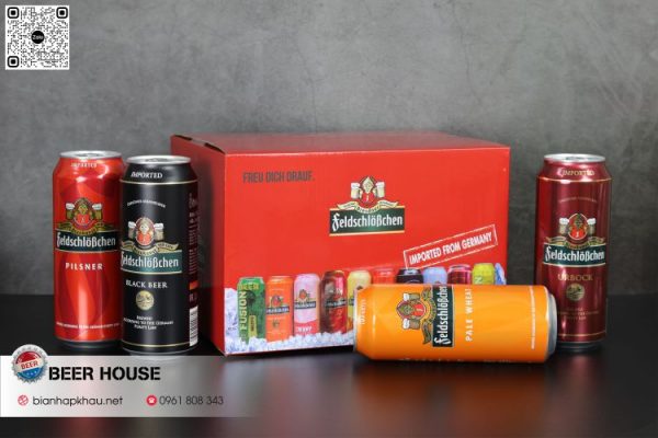 Combo Bia Feldschlobchen 4 Loại - 12 Lon 500ml | BEER HOUSE